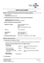 RENOCLEAN SMC | FUCHS LUBRICANTS (UK) PLC