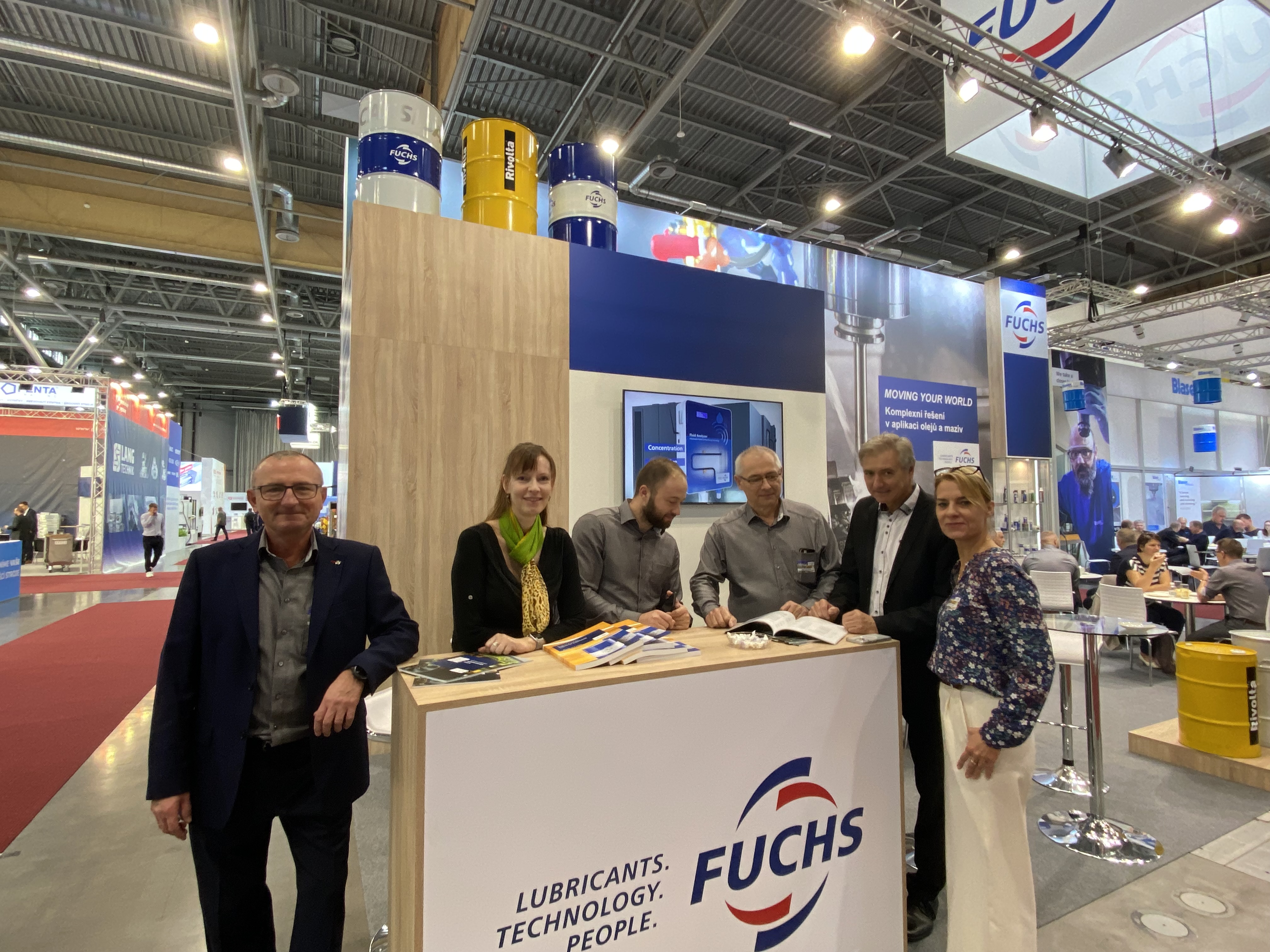 Unser zweiter Tag auf dem Brünner Messegelände | FUCHS OIL CORP. (CZ), SPOL. S R.O