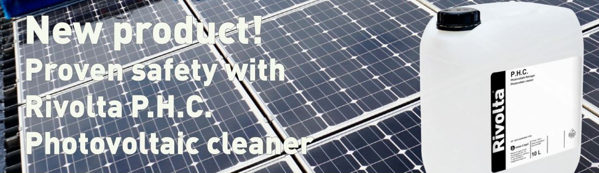 Bewährte Sicherheit mit Rivolta P.H.C. Photovoltaik-Reiniger | FUCHS ...