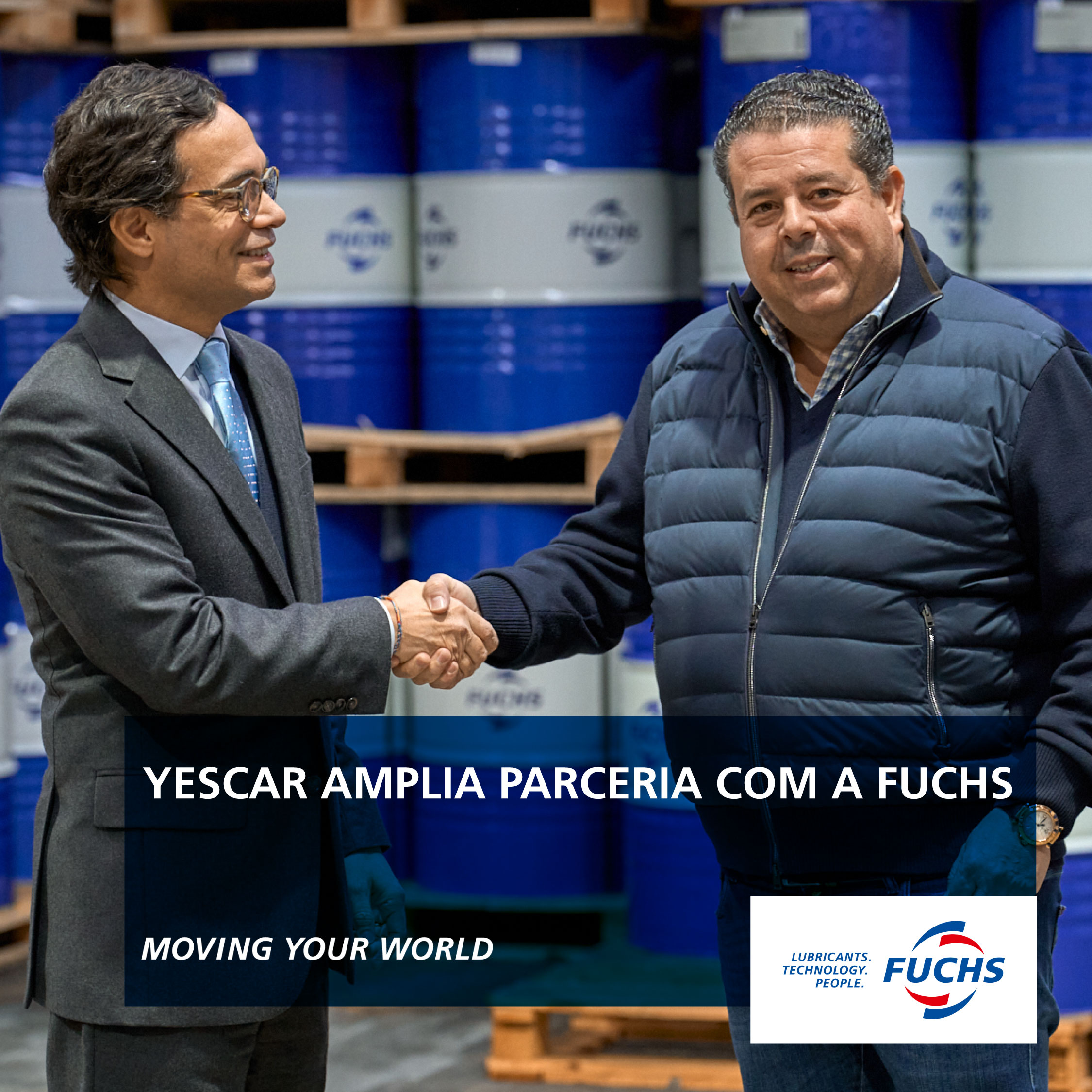 YesCar and FUCHS extend partnership | FUCHS LUBRIFICANTES, Unip. Lda