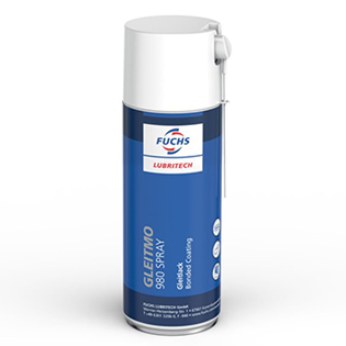 Lubricated surface with PTFE-based spray | FUCHS LUBRICANTS SWEDEN AB