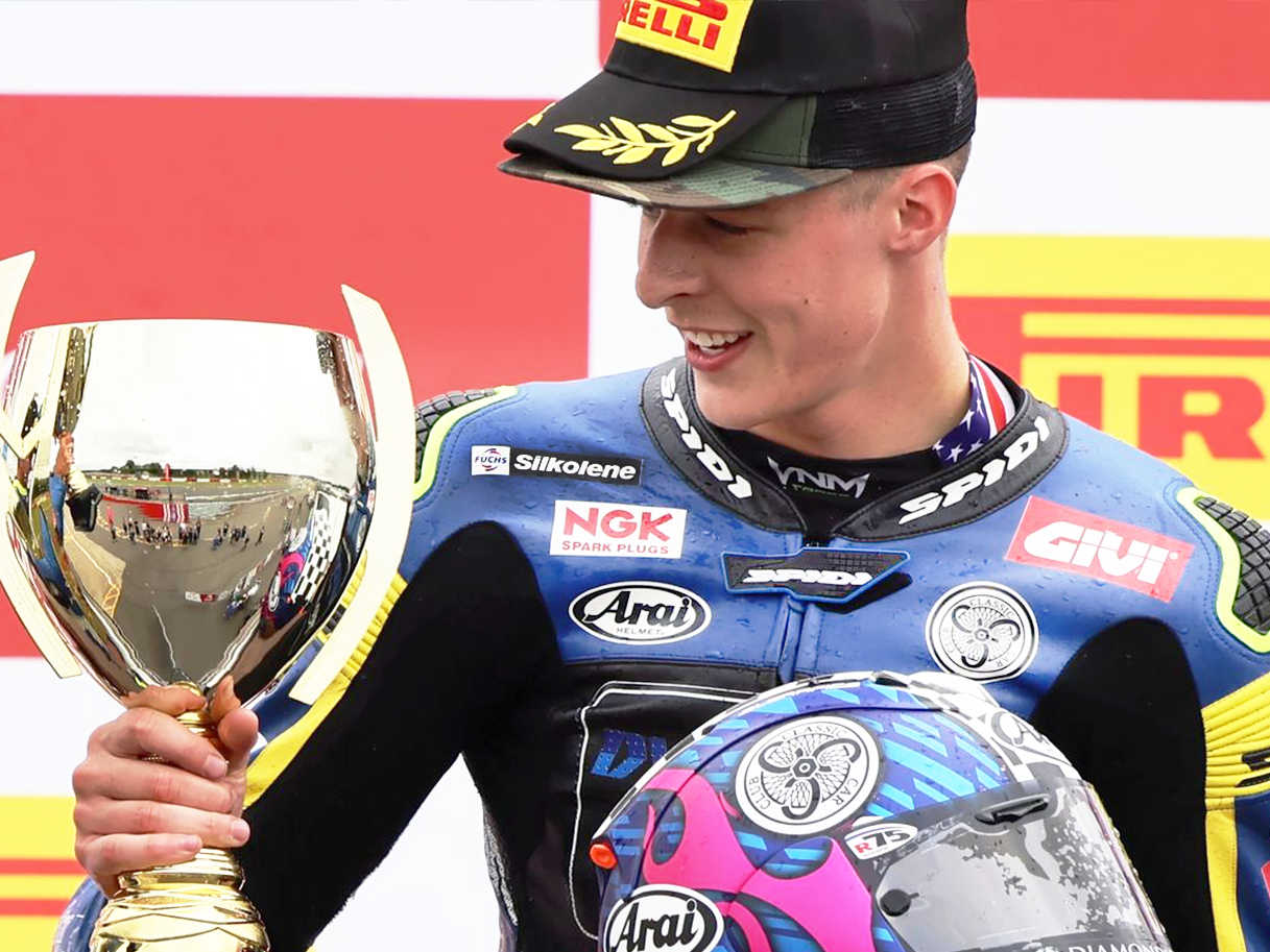Brandon Paasch makes it a double podium celebration at Donington ...
