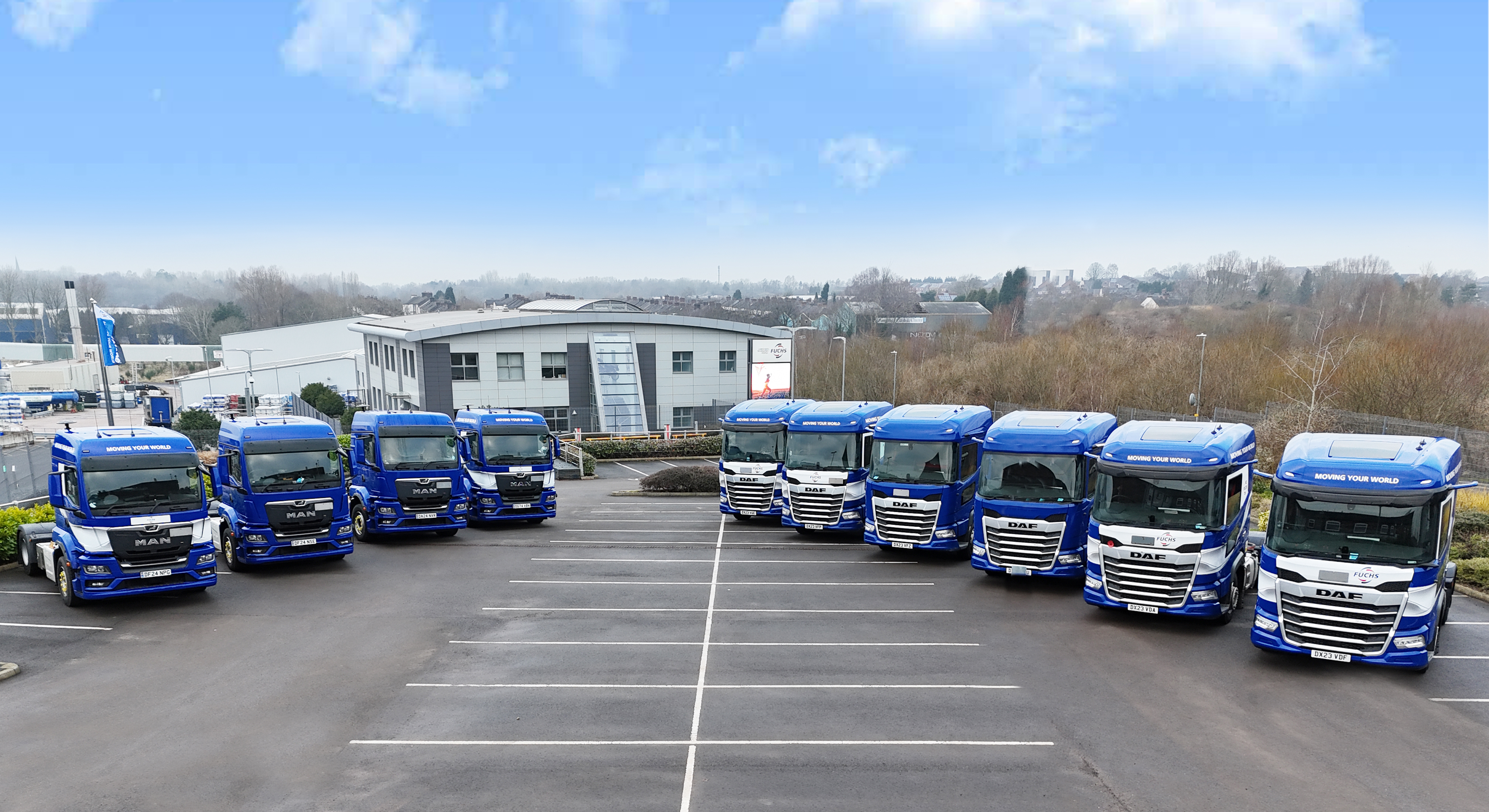 FUCHS UK Renews Transport Fleet Over £1.1m | FUCHS LUBRICANTS (UK) PLC