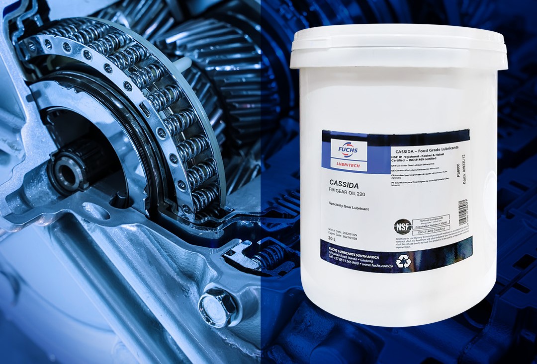 Range of CASSIDA food-grade lubricants and greases from FUCHS | FUCHS ...