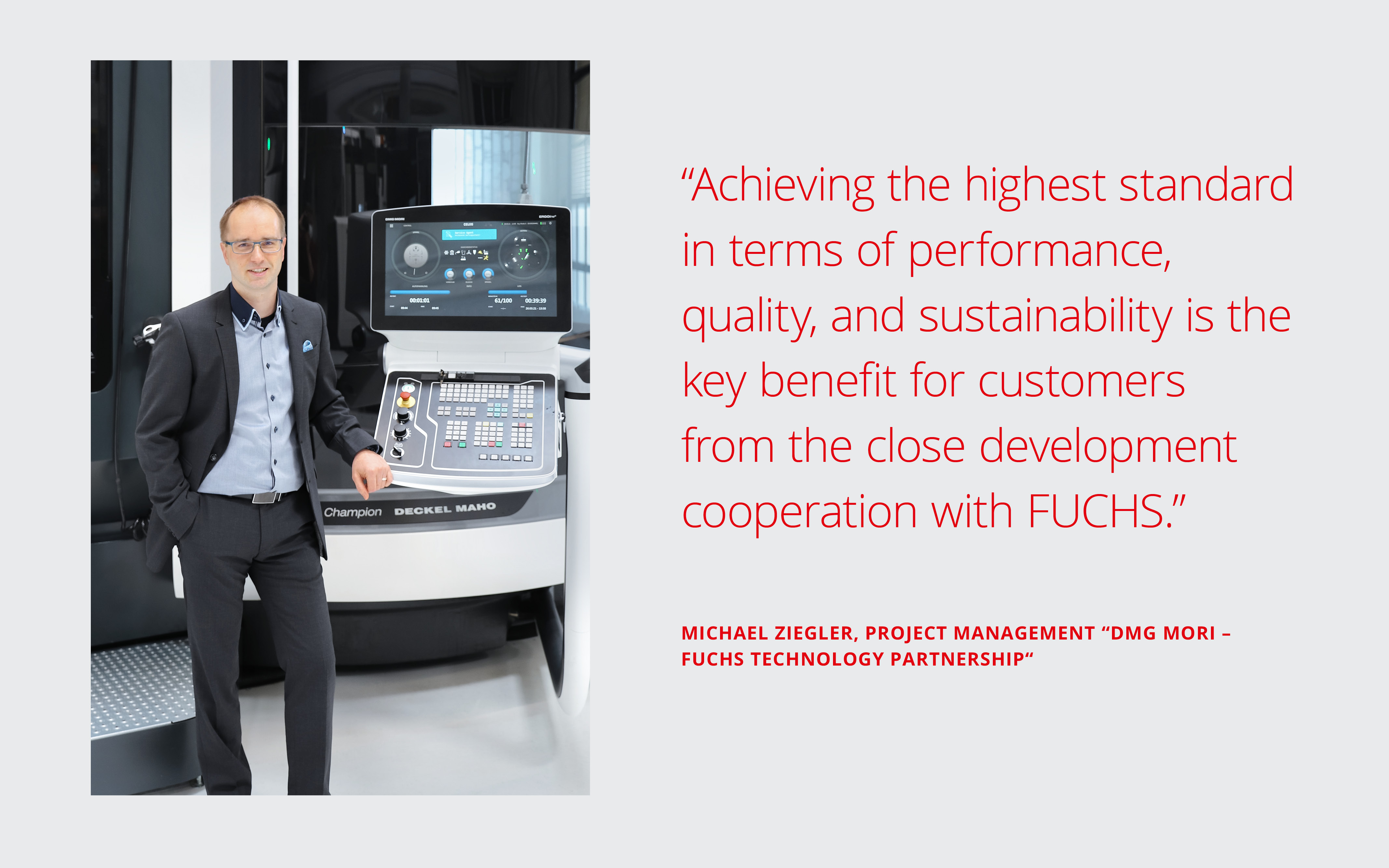 DMG MORI and FUCHS – two powerful partners